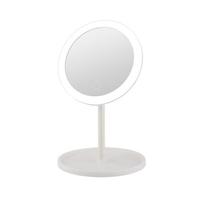 LED makeup mirror with lamp desktop fill light small mirror
