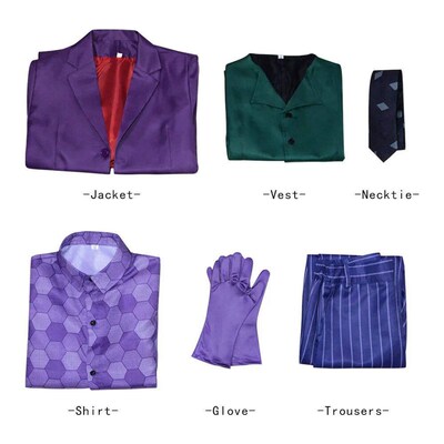 Cosplay Film & Tv Kostum Dark Knight Joker Joker Heath Ledge