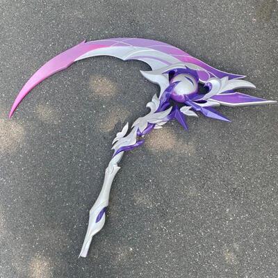 Castorice Game Honkai: Star Rail Sickle Weapon Cosplay Props