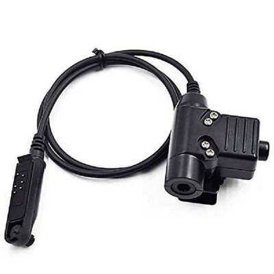 A58 Z U94 PTT Adapter Cable For Baofeng UV-9R UV-XS UV-9R
