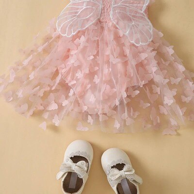Pudcoco Infant Newborn Baby Girls Rompers Dress, Sleeveless