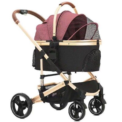 Pet Stroller Can Be Detached for Cats and Dogs The Large