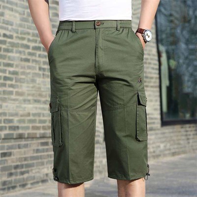 Overalls Casual orts Summer Mens Large Pocket Overalls Capr