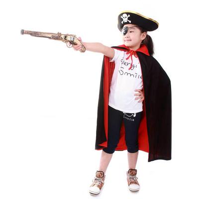 Halloween childrens costume Cape Cape Pirate costume masque