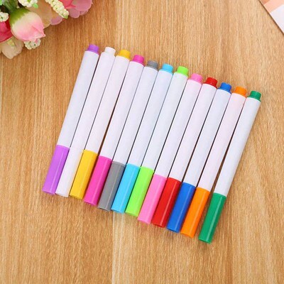 1/12Pcs Colored Liquid Chalk Dust-Free And Erasable LED Fluo
