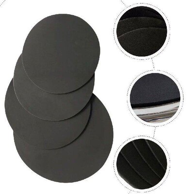 4 Pcs Drum Practice Pad 12 Inch Snare Noise-absorbing Foam
