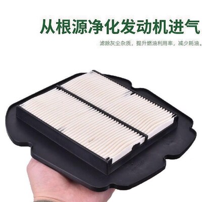 机车配件适用於SV650空气滤芯SFV650空气滤清器SV1000空气滤芯过