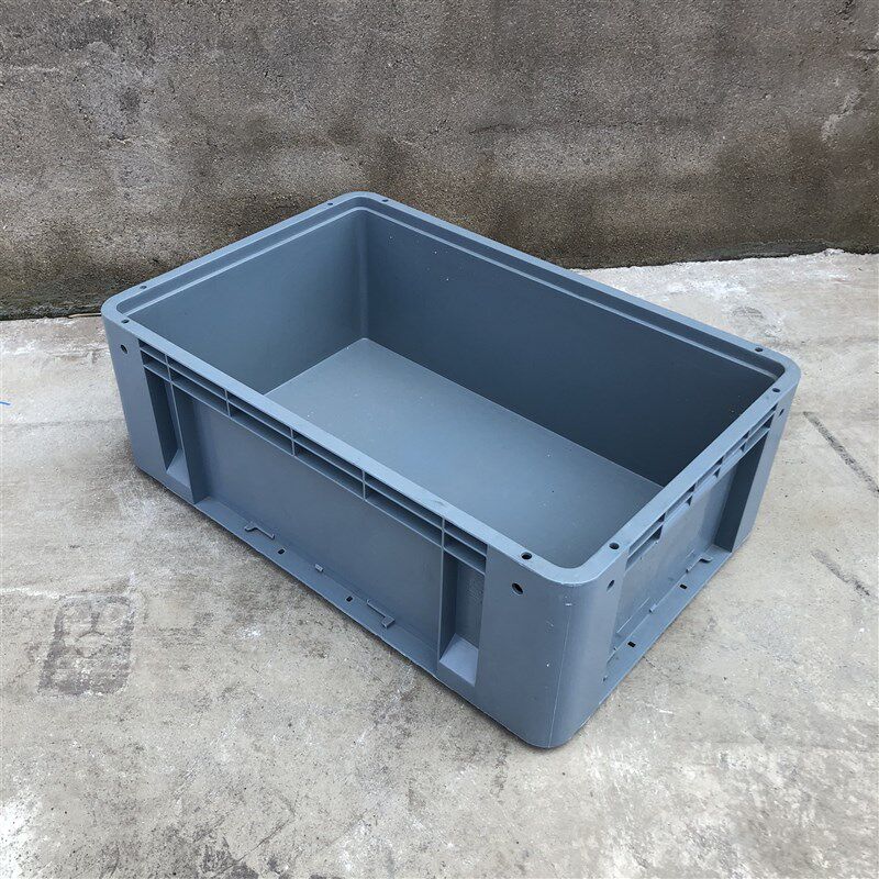 600*400*280mm圆角加强底物流周转箱汽车零件部件反光镜片运转框