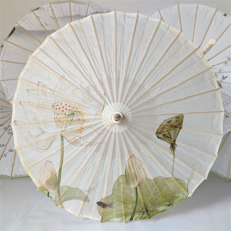 古风油纸防雨遮阳伞中式古典工艺伞汉服演出道具