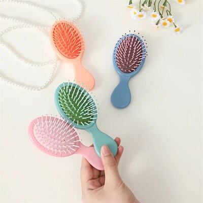 Mini Detangler Hair Brushes Massager Anti Static Air Bag Hai