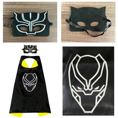 Superhero Cosplay Capes for Boys Girls Captain America Hulk