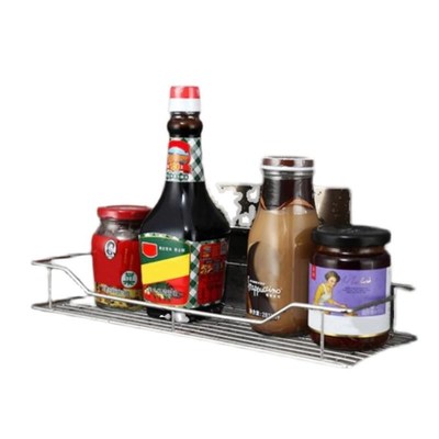 storage shelf stainless steel punch-free kitchen rack wall h