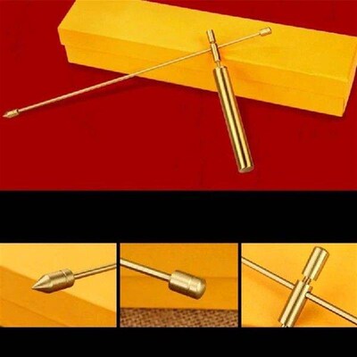 Portable Dowsing Rods Fengshui Divining Tools Water Energy
