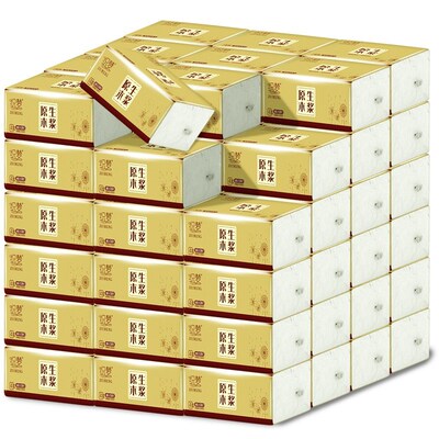 Toilet Tissue Paper 60 Rolls Pack Soft Towels 抽取式餐巾纸软