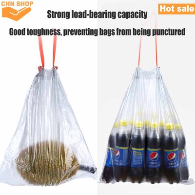 300pcs Drawstring garbage bag kitchen trash bags 45*50cm