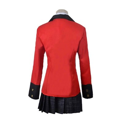 Kakegurui Jabami Yumeko Cosplay Costume Halloween Sayaka