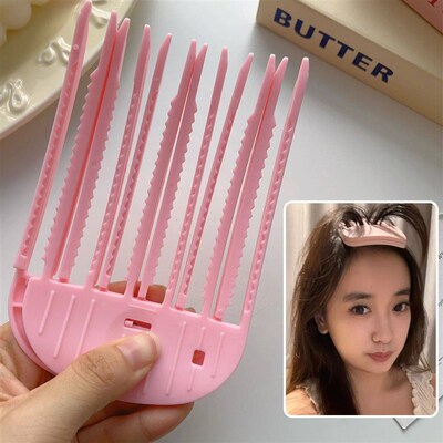 3/6Teeth Lazy Fluffy Hair Roots Clips Comb Hairs Styling Cur