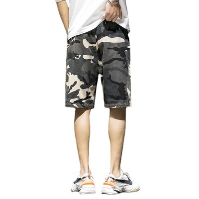 Overalls Multi-Pocket Camouflage orts Mens Large Size Summe