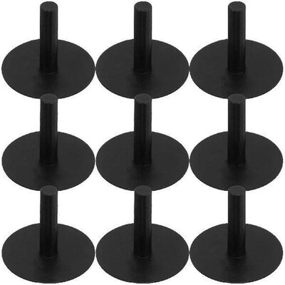 20 Pcs Duck Display Stand Holder Black 0 45cm Hole Fits