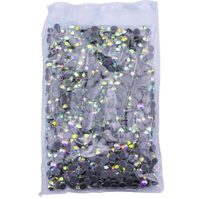 HotFix Crystal Rhinestone AB With Glue Bottom DMC Rhinestone