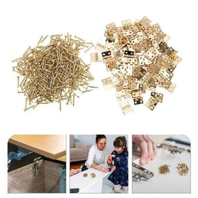 DIY Accessories 2 Points Mini Hinge Cabinet Hinges Small