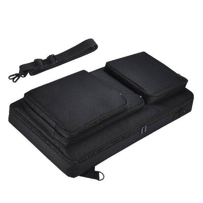 DJ Controller Storage Bag Turntable Carry Bag Black