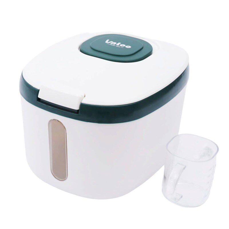 Bymaocar 5kg Kitchen Dry Food Storage Container Rice Wheats