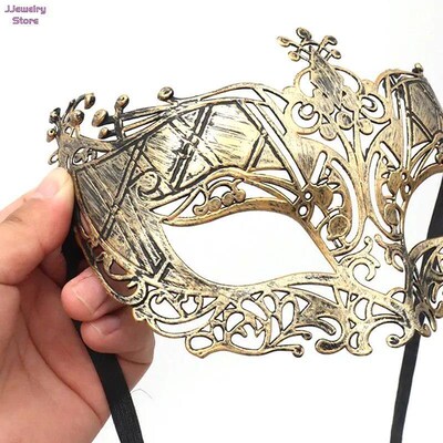 1 Buah Masker Mata Seksi Halloween Tiara Masquerade untuk Pr