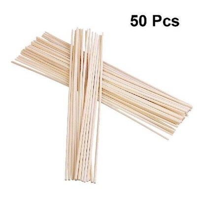 50 Pcs Essential Oil Reeds Oils Aromatherapy Stick Diffuser
