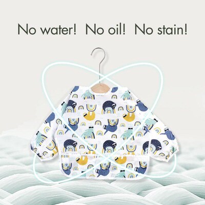 Arrival Baby Kids Bibs Infant Eating Tools With Pocket Water