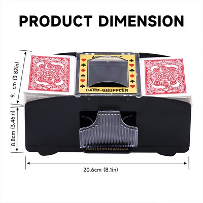 Automatic Card Shuffler 200 Texas poker chips Card Shufflers