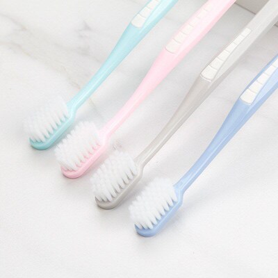 Soft Toothbrush Daily Necessities Adult Macaron Toothbrush H