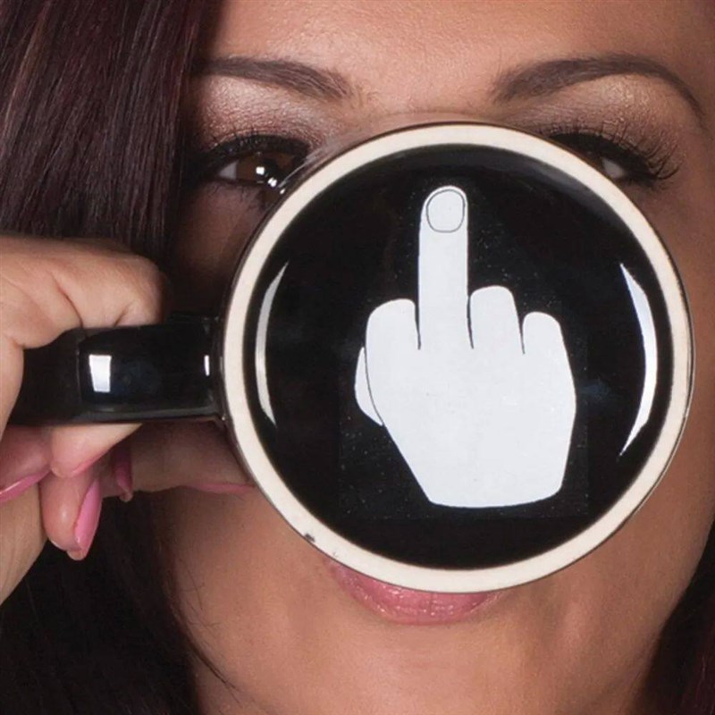 Free Shipping Have a Nice Day Coffee/tea/milk Mug Middle Fin