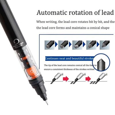 Uni KURU TOGA Mechanical Pencil M5-452 0.5mm Lead Core Low C