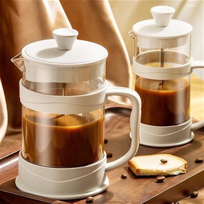 .French Press Coffee Maker tea Pot coffee will taste better