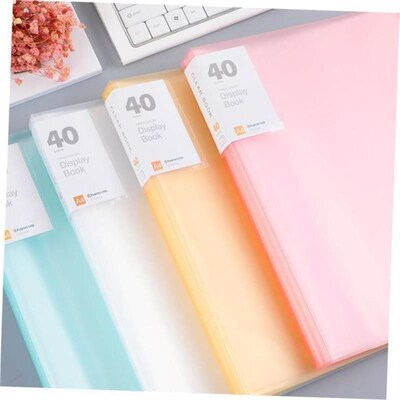 a4 clear book display file文件夹 document folders 资料夹透明