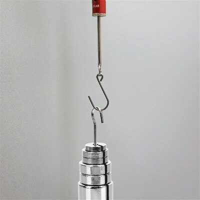 350g Slotted Weights Set Metal Mass Discs with Hanger Box