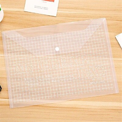 12 Pcs Oil Proof Document Holder Organizer Office File Grid