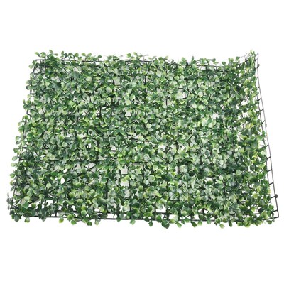 40x60cm Artificial Plant Walls Foliage Hedge Grass Mat Green