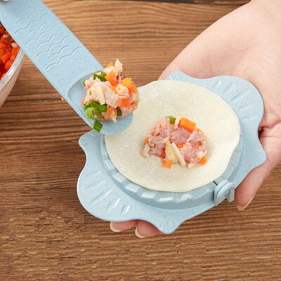 Dumpling Mold Jiaozi Maker Dough Press Ravioli Hand Mould