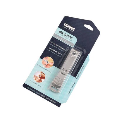 Cute Smiley Nail Clippers Stainless Steel Horizontal Opening