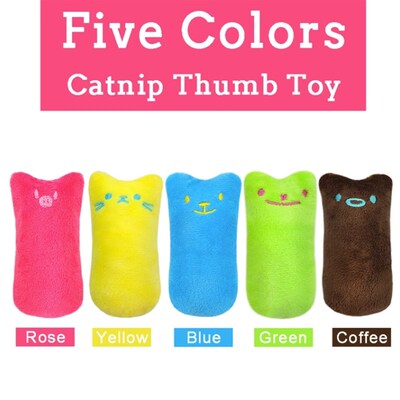 Cat Toys Funny Interactive Plush Teeth Grinding nip Toy Kit1