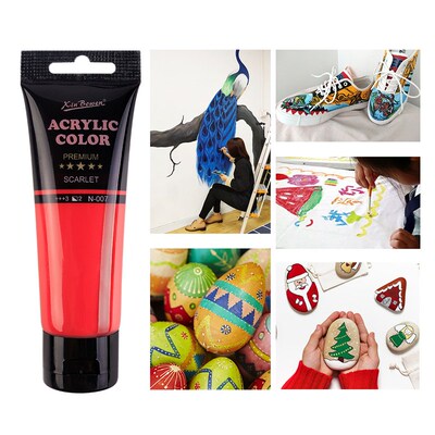 75ml Acrylic Paint Set丙烯颜料套装塑料软管学生画画美术颜料