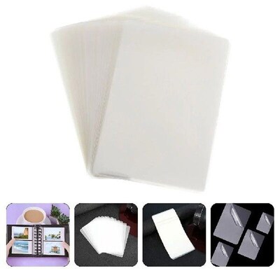 100 Sheets Film Laminating Films Laminate Pouches