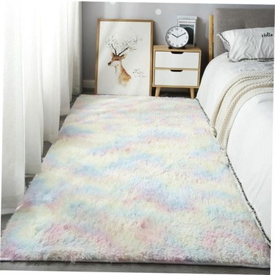 Carpet, bedroom bed blanket Nordic plush floor mat,cushion