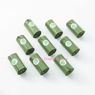 Degradable dog poop bags waste bag dispenser bone pet supply