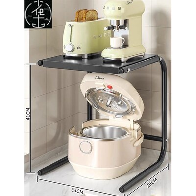 Rice cooker Extendable Microwave Oven rack counter shelf