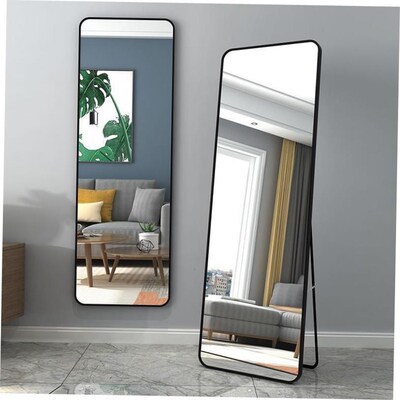 metal frame rack full-body mirror wall mirrow Bedroom mirror
