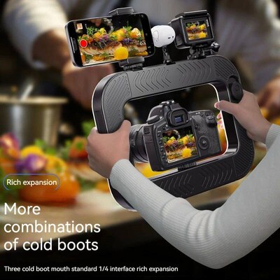 Three-color dimming, ring rabbit cage fill light selfie live