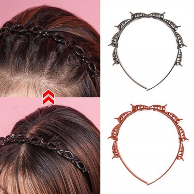 2023 New Double Bangs Hairstyle Hair Clips Hairpin Head Hoop